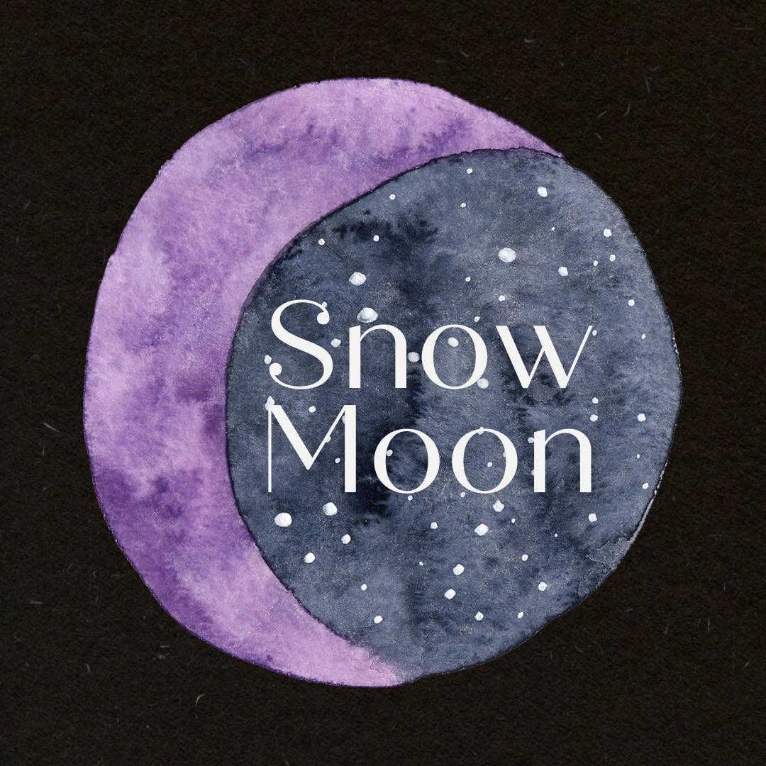 Snow Moon- New Moon Aquarius 2022